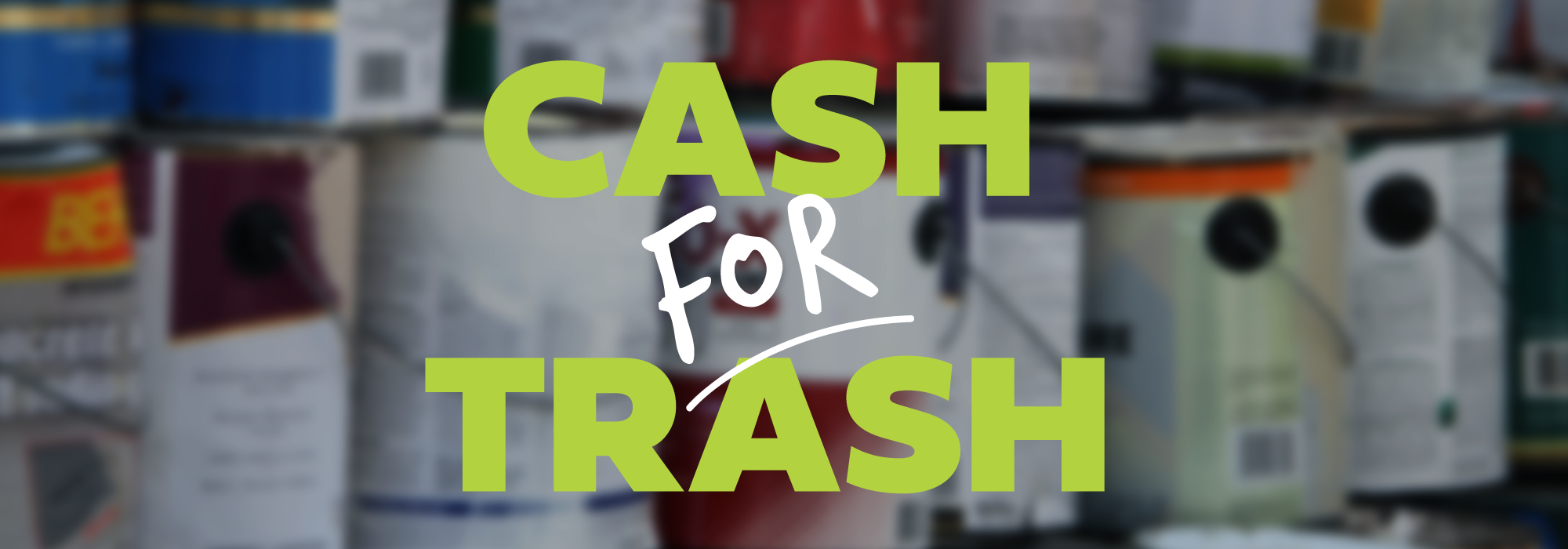 Cash For Trash | City of Tallahassee Utilities