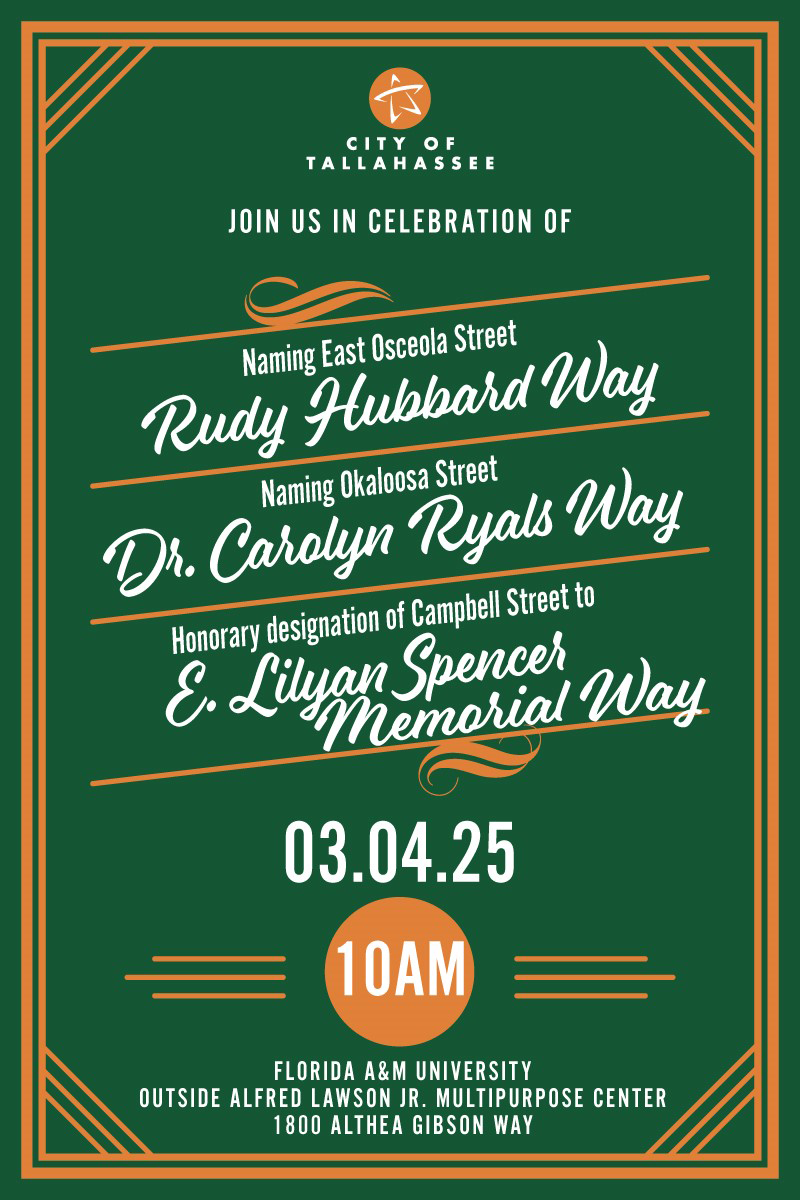 City to Honor Three Trailblazers with FAMU Lineage | News Archive ...